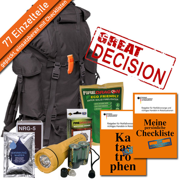 Krisenvorsorge Survival Shop - überleben leicht gemacht